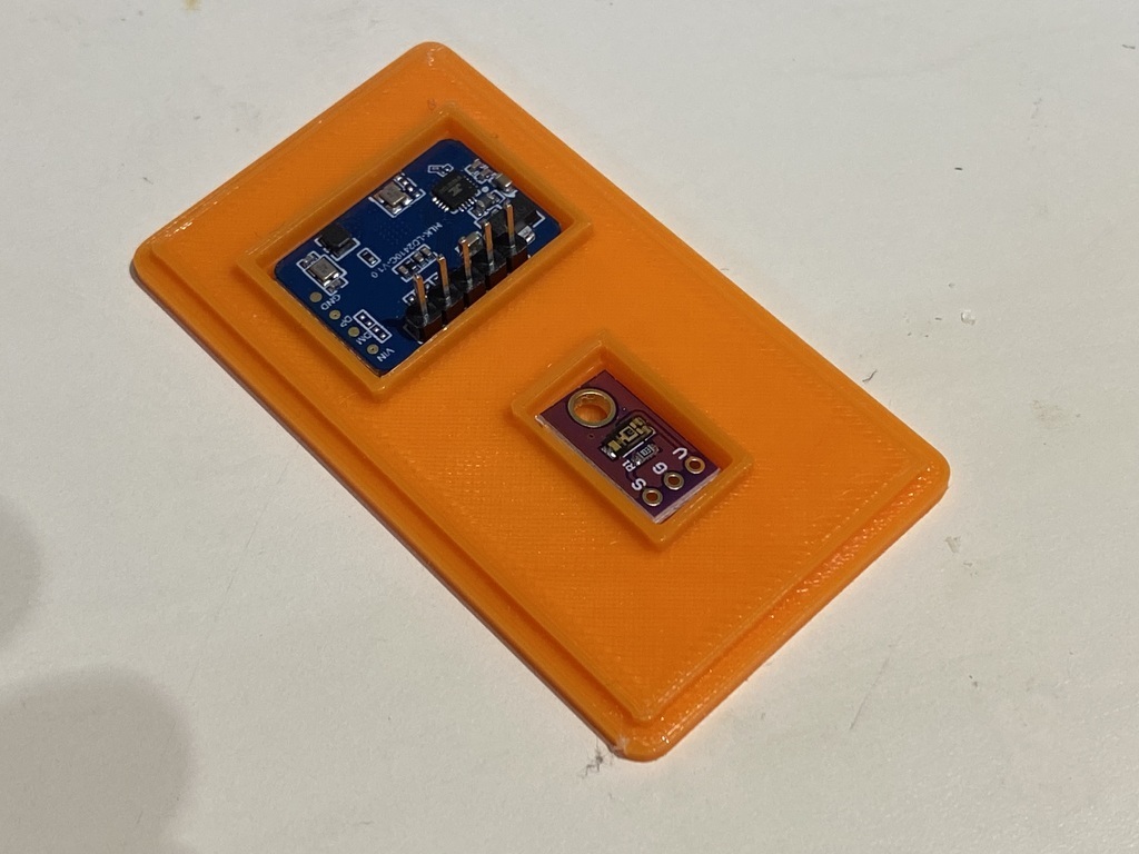 Free 3D file NodeMCU / LD2410C / TEMT6000 sensor box case holder・3D ...