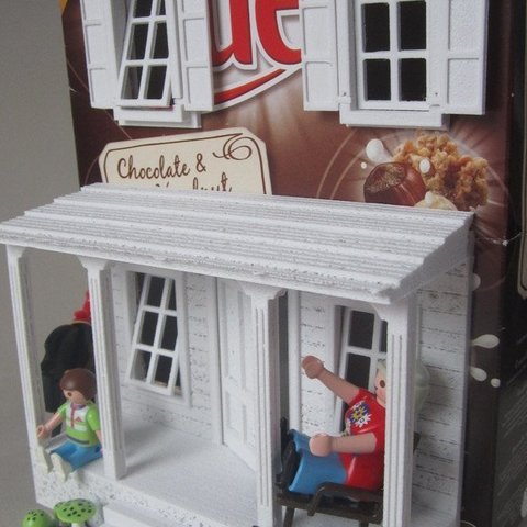 Download free STL file Cereal box, Farm House • 3D printable model ・ Cults