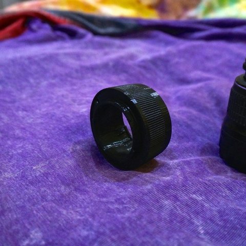 Download free STL file Sony E-Mount body to Nikon F-Mount Lens adapter ...