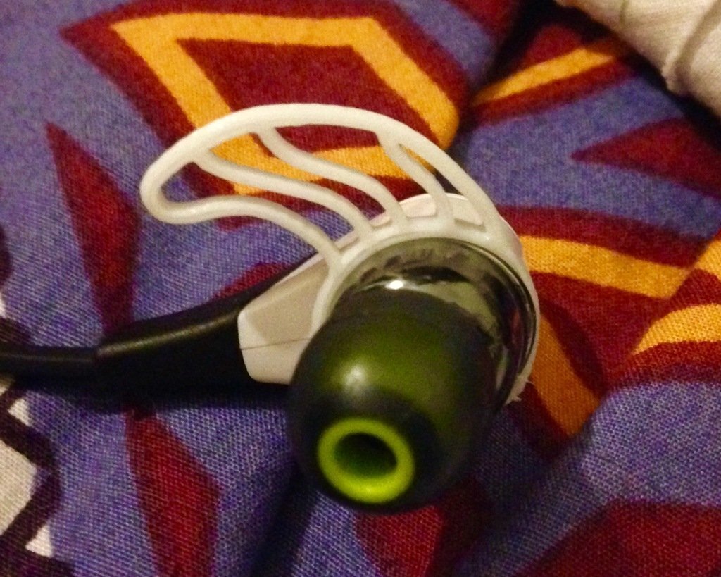 Download free STL file JayBird Bluebud Ear Fin • 3D print design ・ Cults