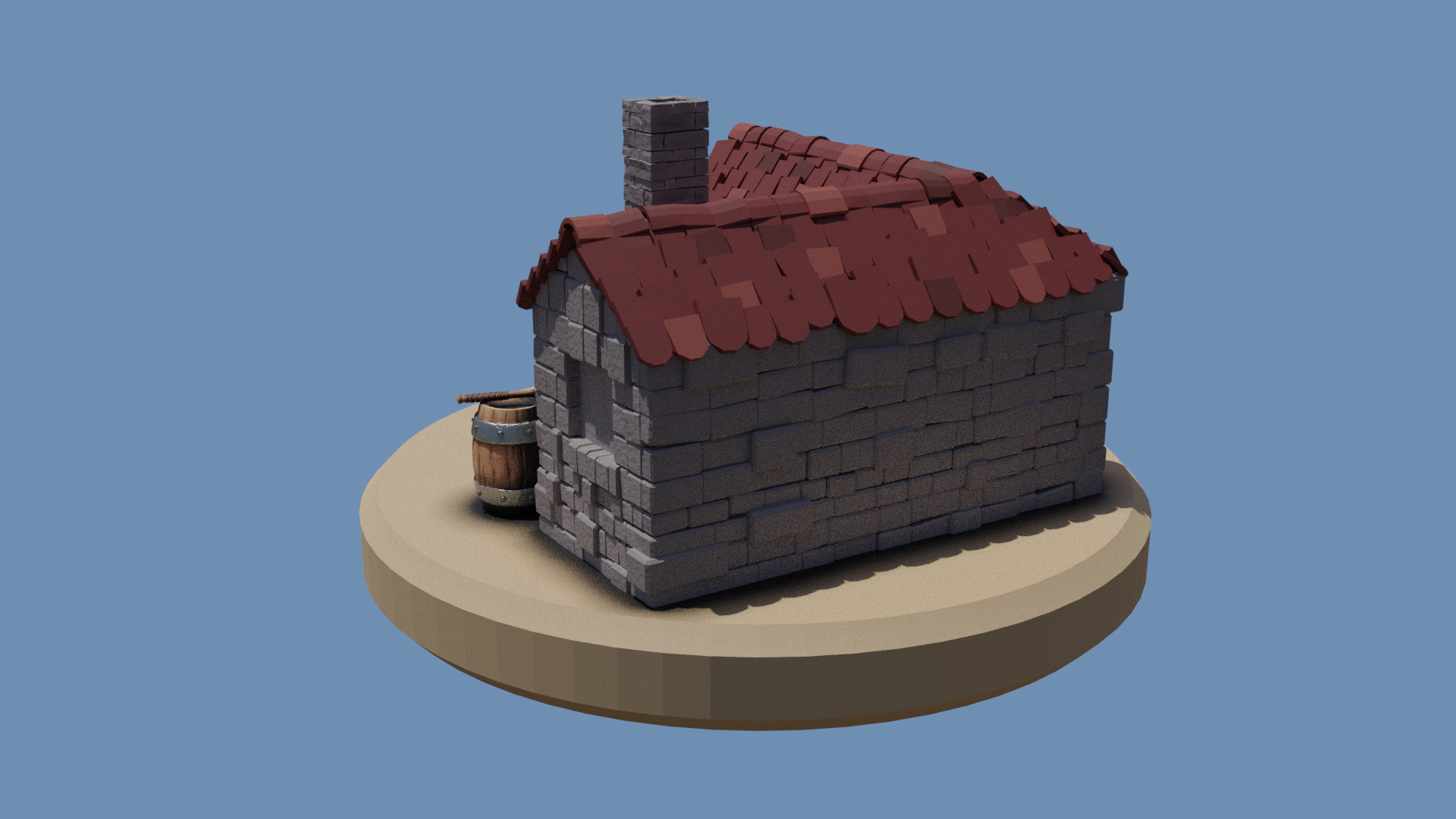 STL file Medieval miniature smithy・Model to download and 3D print・Cults