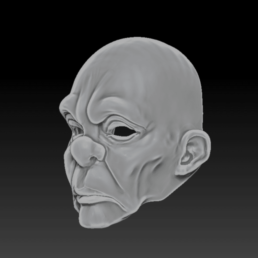 Download 3D print files CLOWN MASK DARK KNIGHT ,Batman Joker ,mask ・ Cults