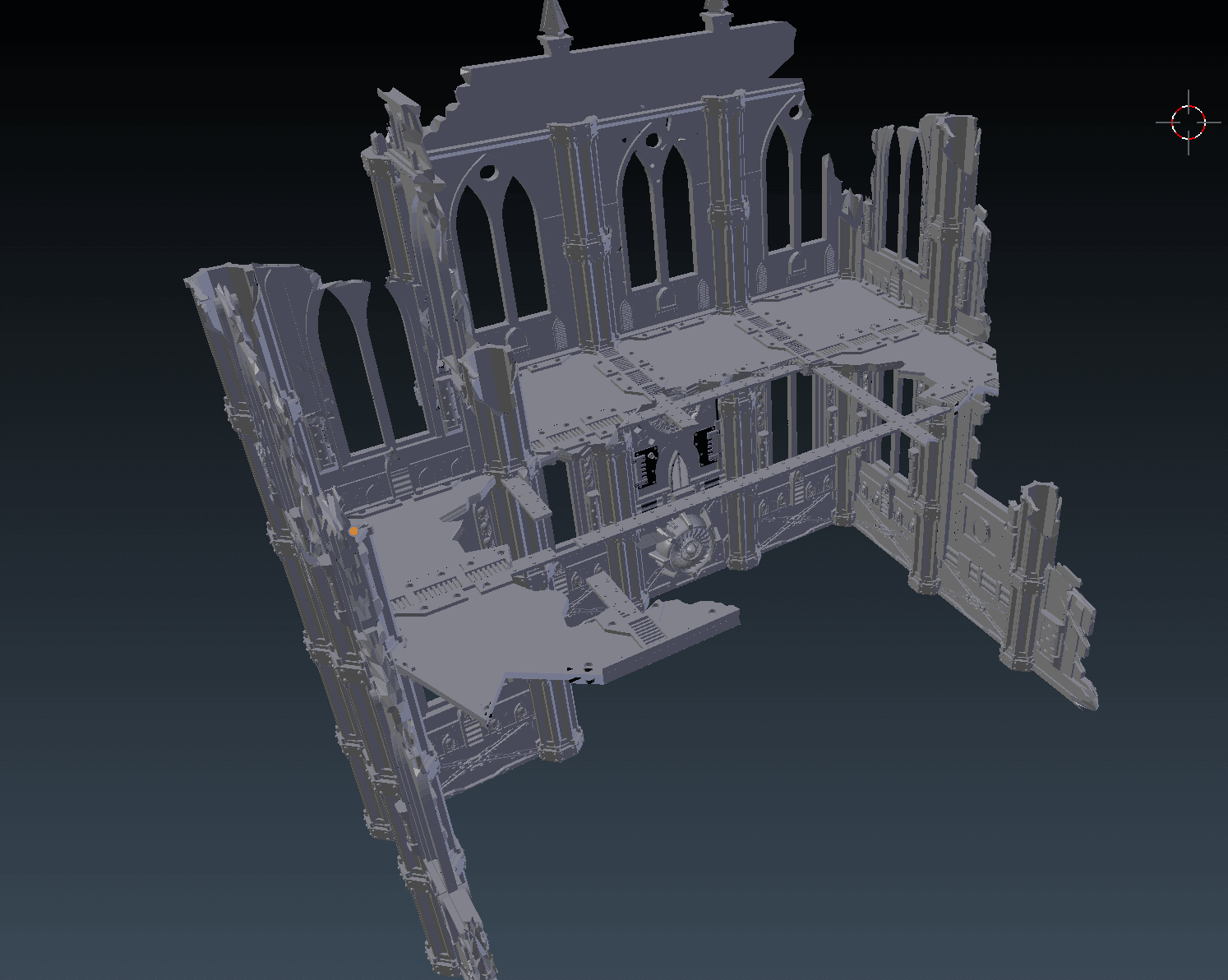Download STL file Wargames or warhammer terrain cathedral for scale ...