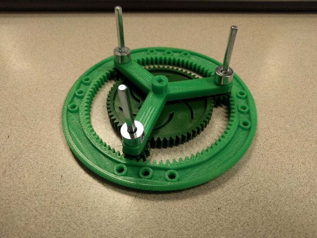 Free STL file VEX Planetary Gear Carrier ⚙️・3D printing design to ...