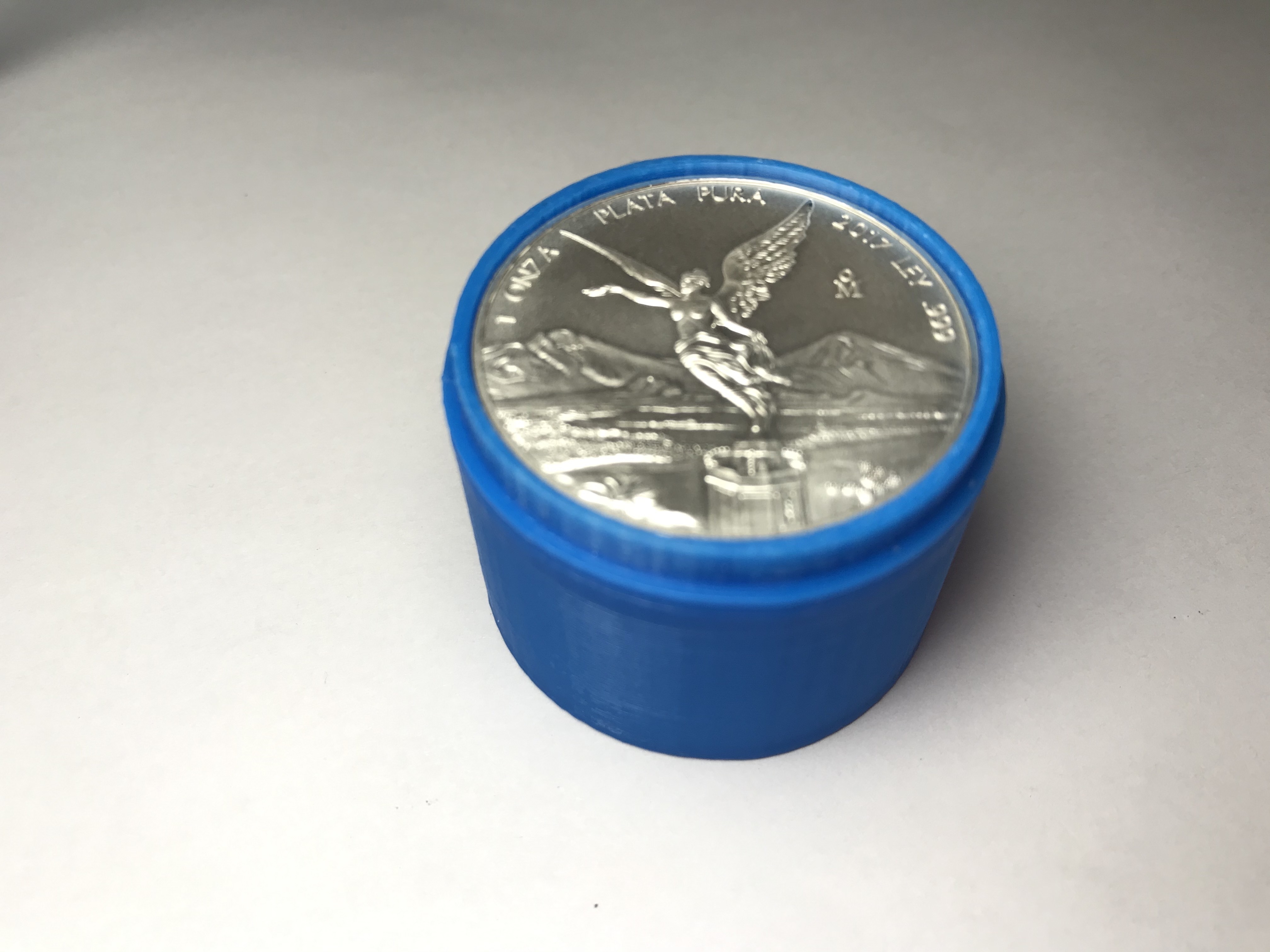Free STL file CONTAINER for SILVER 1 ounce coins 10 coins・3D printable ...