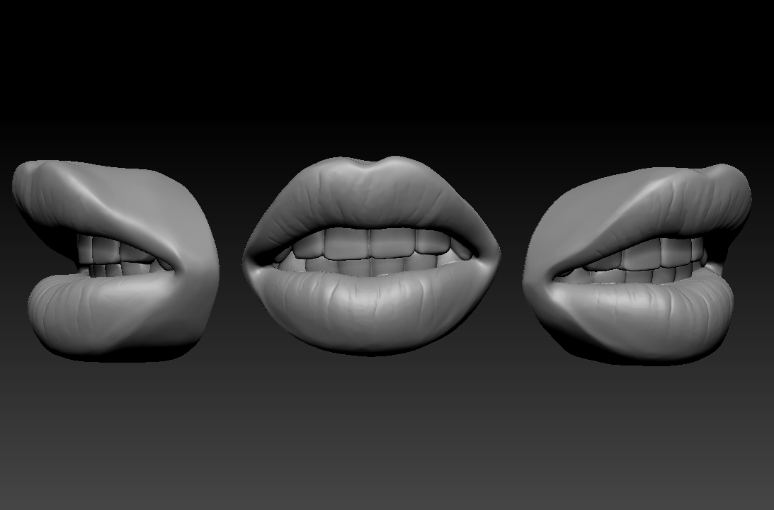 STL file Lips Woman Girl 👄・3D printing template to download・Cults