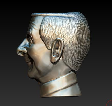 STL file mr. Bean (pots)・3D print design to download・Cults