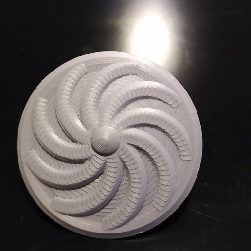 Download free STL file Topper Spinner reduced weight • 3D print design ...