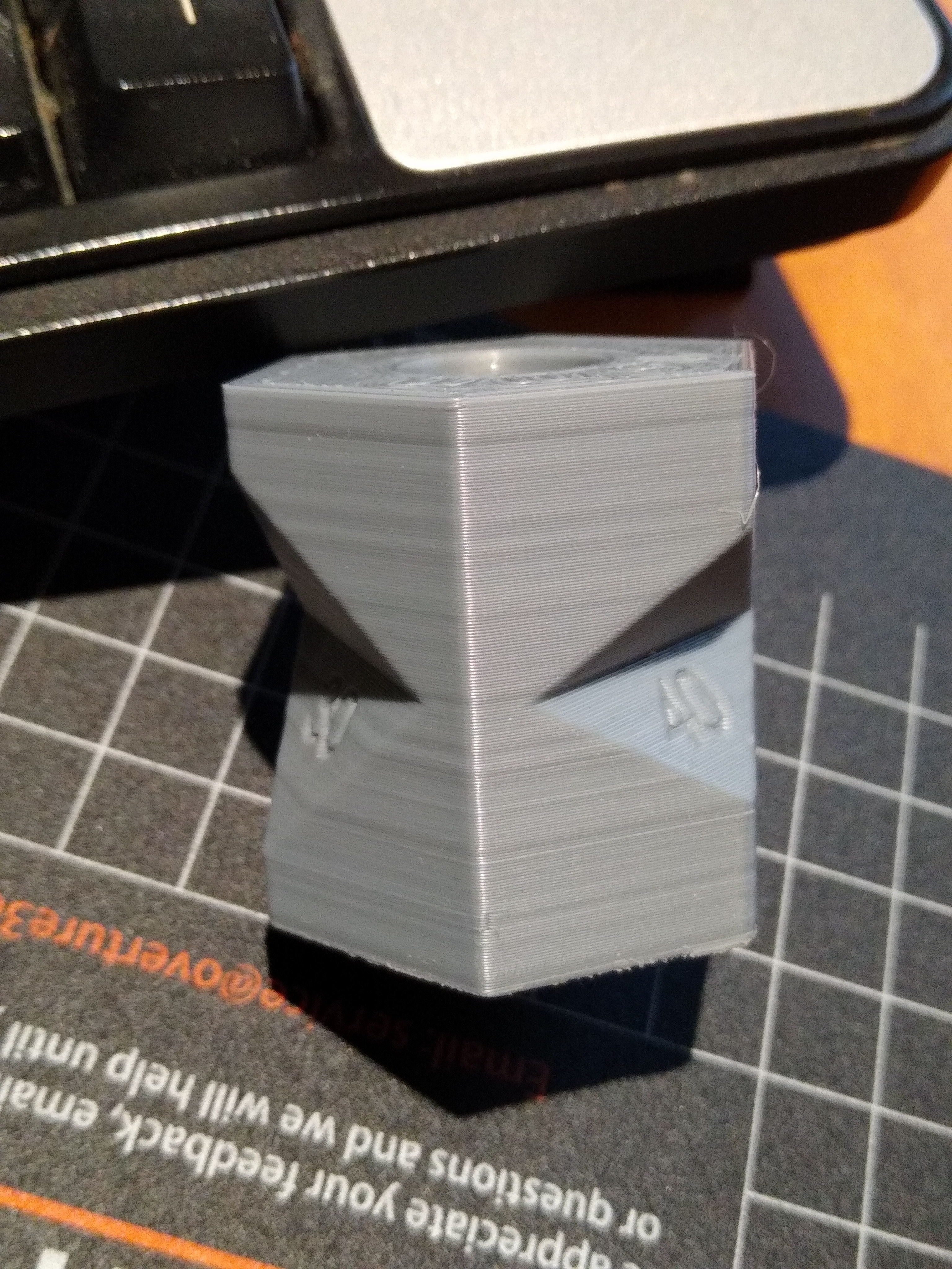 Download free STL file Hex prism calibration block • 3D printing design ...