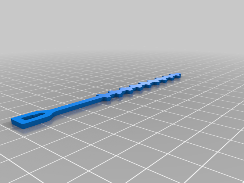 Free STL file Reusable cable tie (2 sizes) 🔌・Design to download and 3D ...