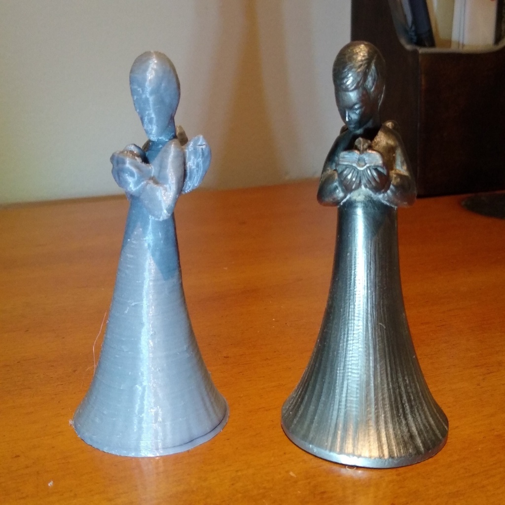 Free STL file Angel Bell・3D print design to download・Cults
