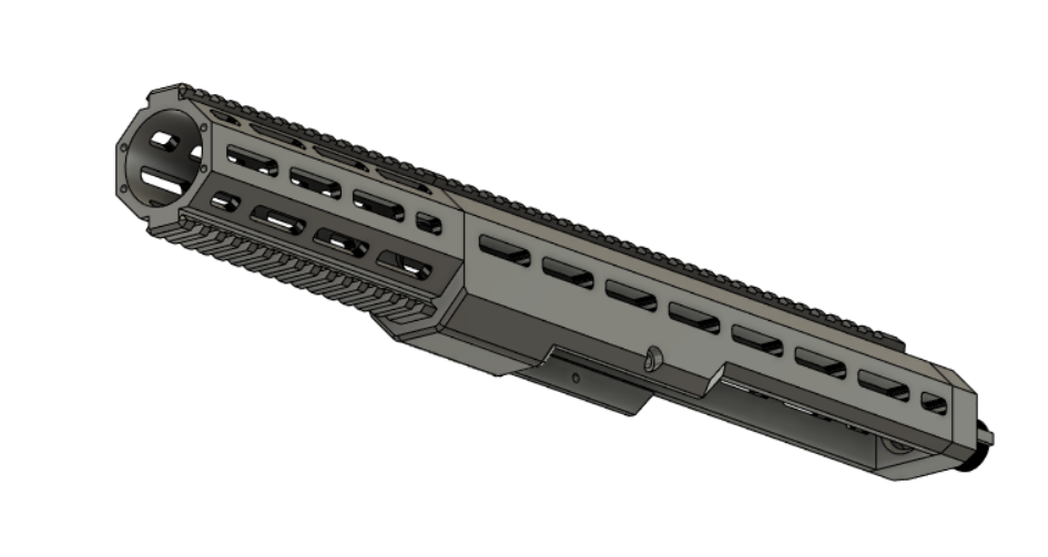 Fichier STL Kit de carabine MK23 V05 🔫・Objet imprimable en 3D à ...