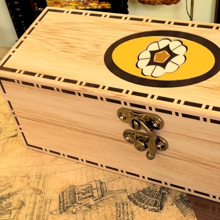 Free STL file Leonardo's Cryptex box.・3D printing template to download ...