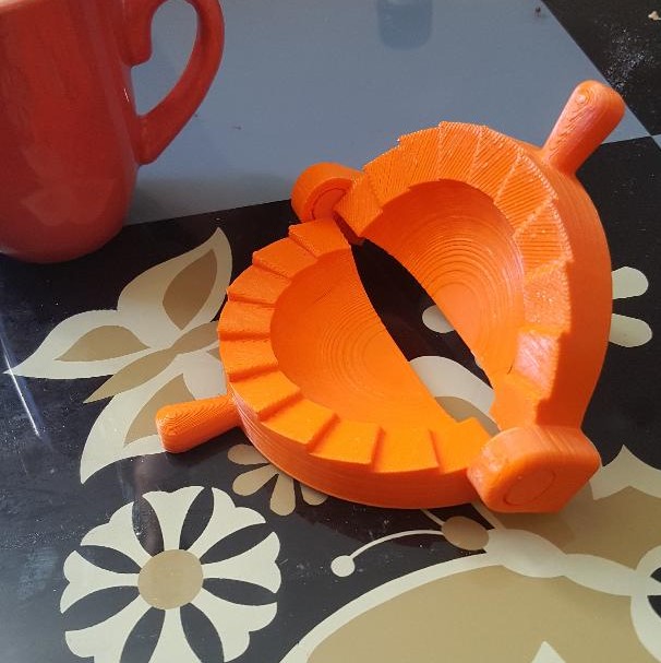 Файл STL Japanese ravioli mould. 🔪・3D-печатная модель для загрузки・Cults