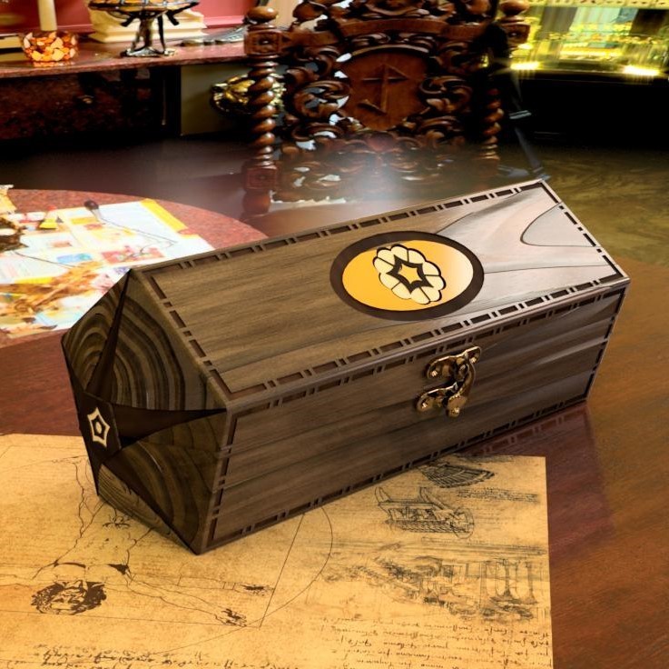 Free STL file Leonardo's Cryptex box.・3D printing template to download ...