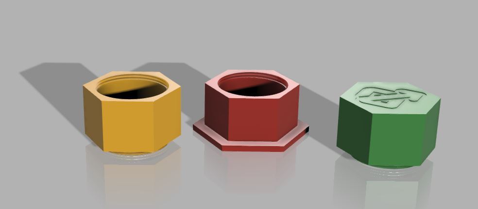 STL file Hexagonal Container・3D print design to download・Cults