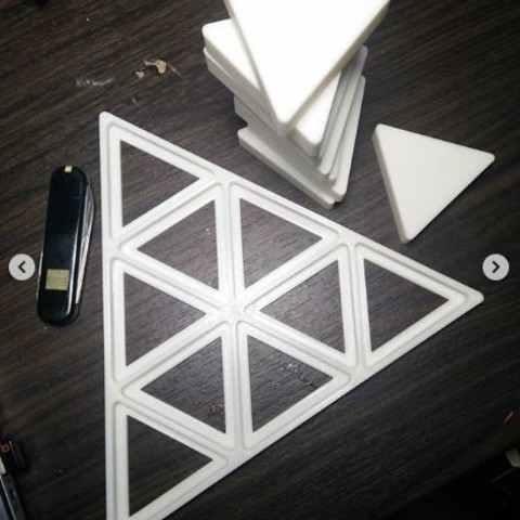Download 3D print files Triangle Puzzle ・ Cults