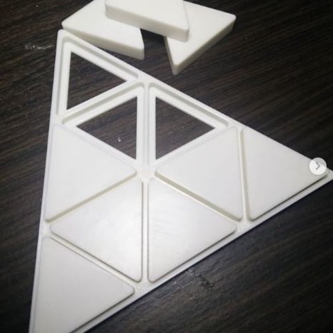 Download 3D print files Triangle Puzzle ・ Cults