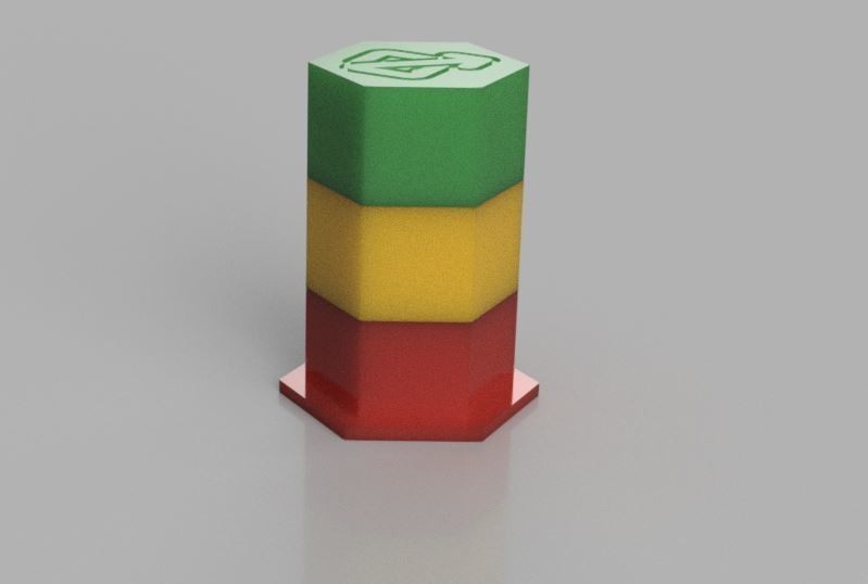 STL file Hexagonal Container・3D print design to download・Cults