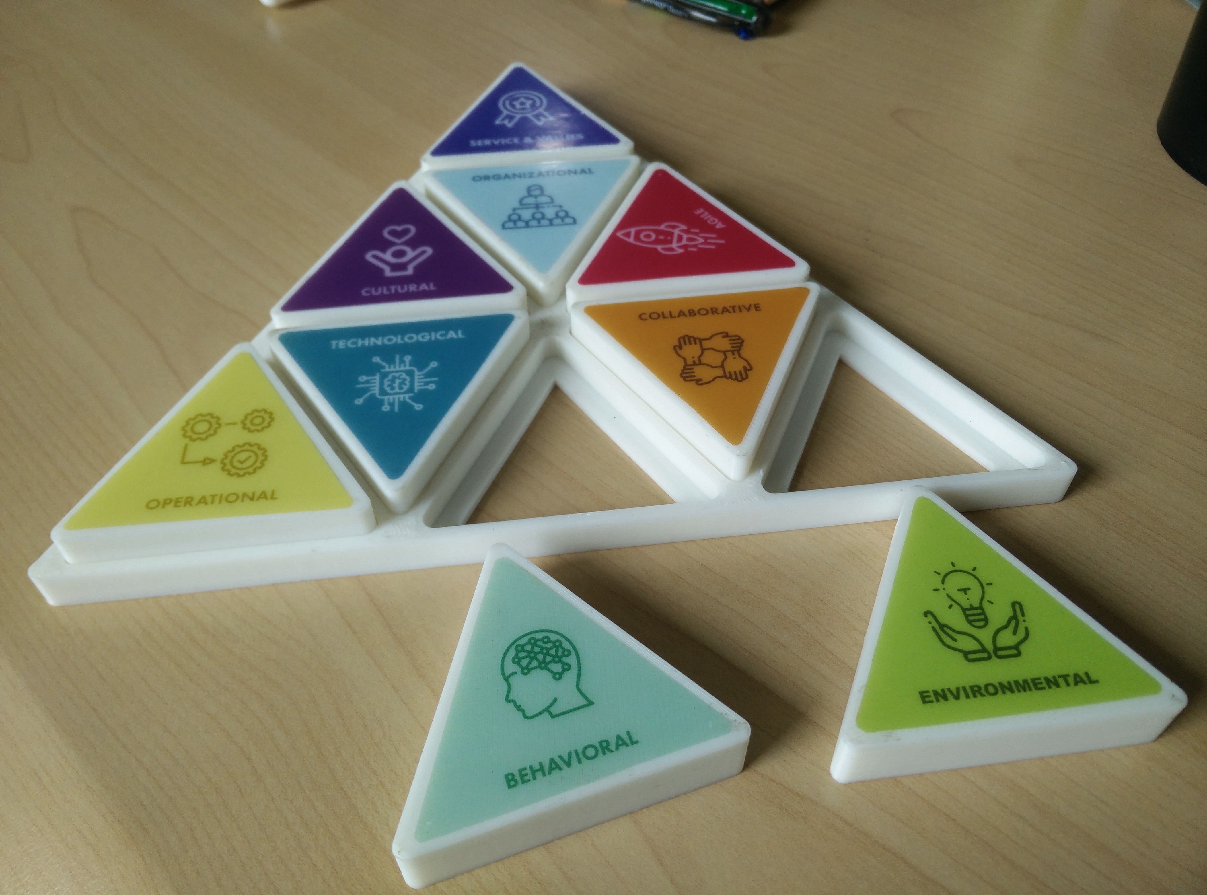 STL file Triangle Puzzle・3D printing template to download・Cults