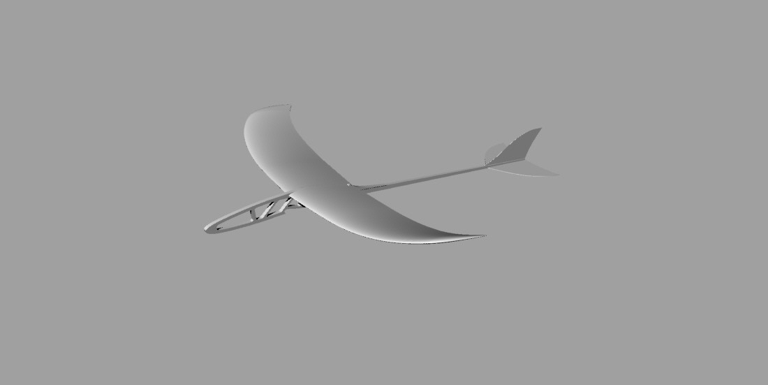 STL file Mela. Plane model. Glider, airplane.・3D printing model to ...