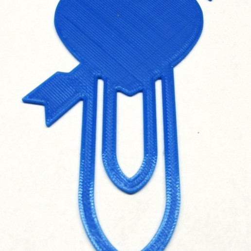 Download STL file Bookmarks for books - paper clips • 3D printer design ...