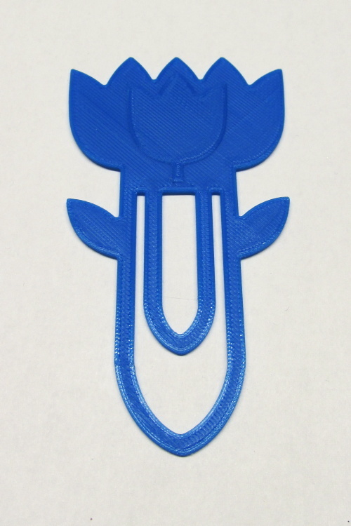 STL file Bookmarks for books - paper clips・Template to download and 3D ...