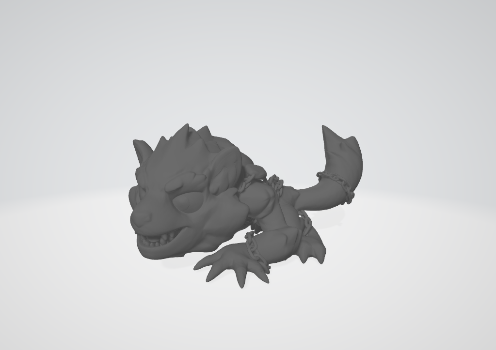 Archivo STL Chibi Fenrir・Objeto para impresora 3D para descargar・Cults