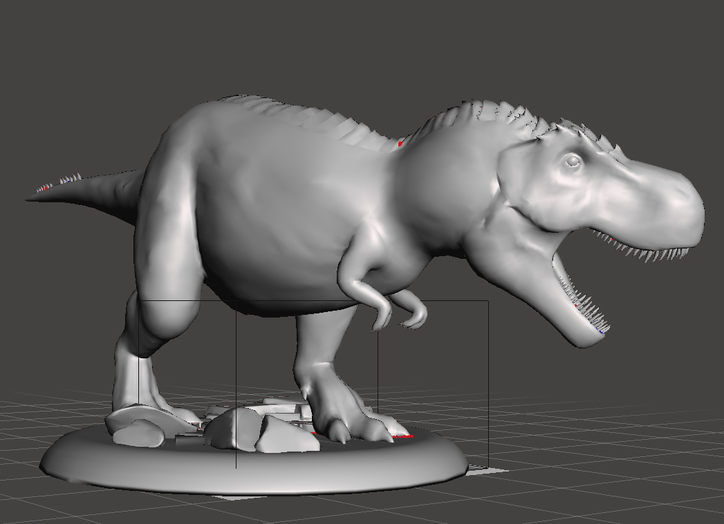 STL file T-Rex Ark Evolved・3D print object to download・Cults
