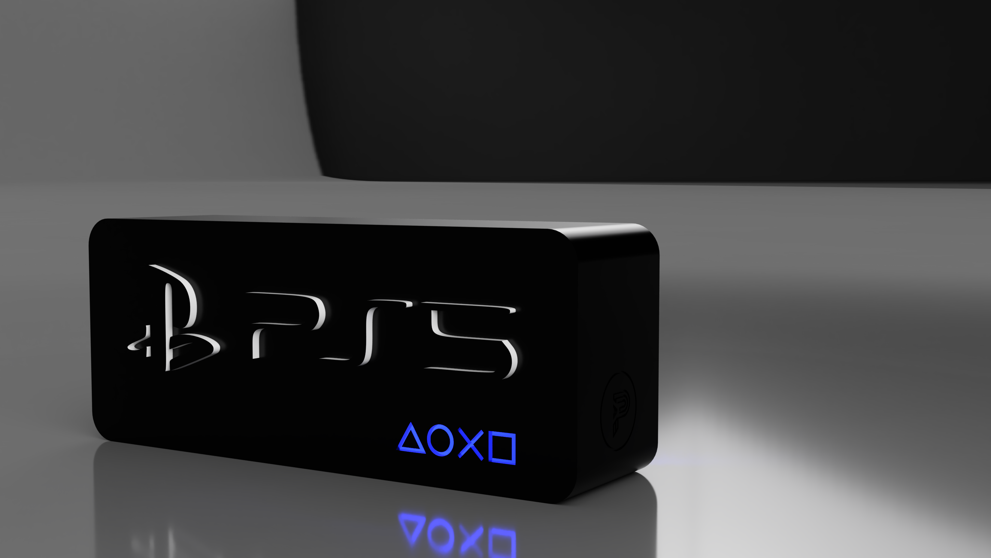 3D file PlayStation5 light・3D printable model to download・Cults