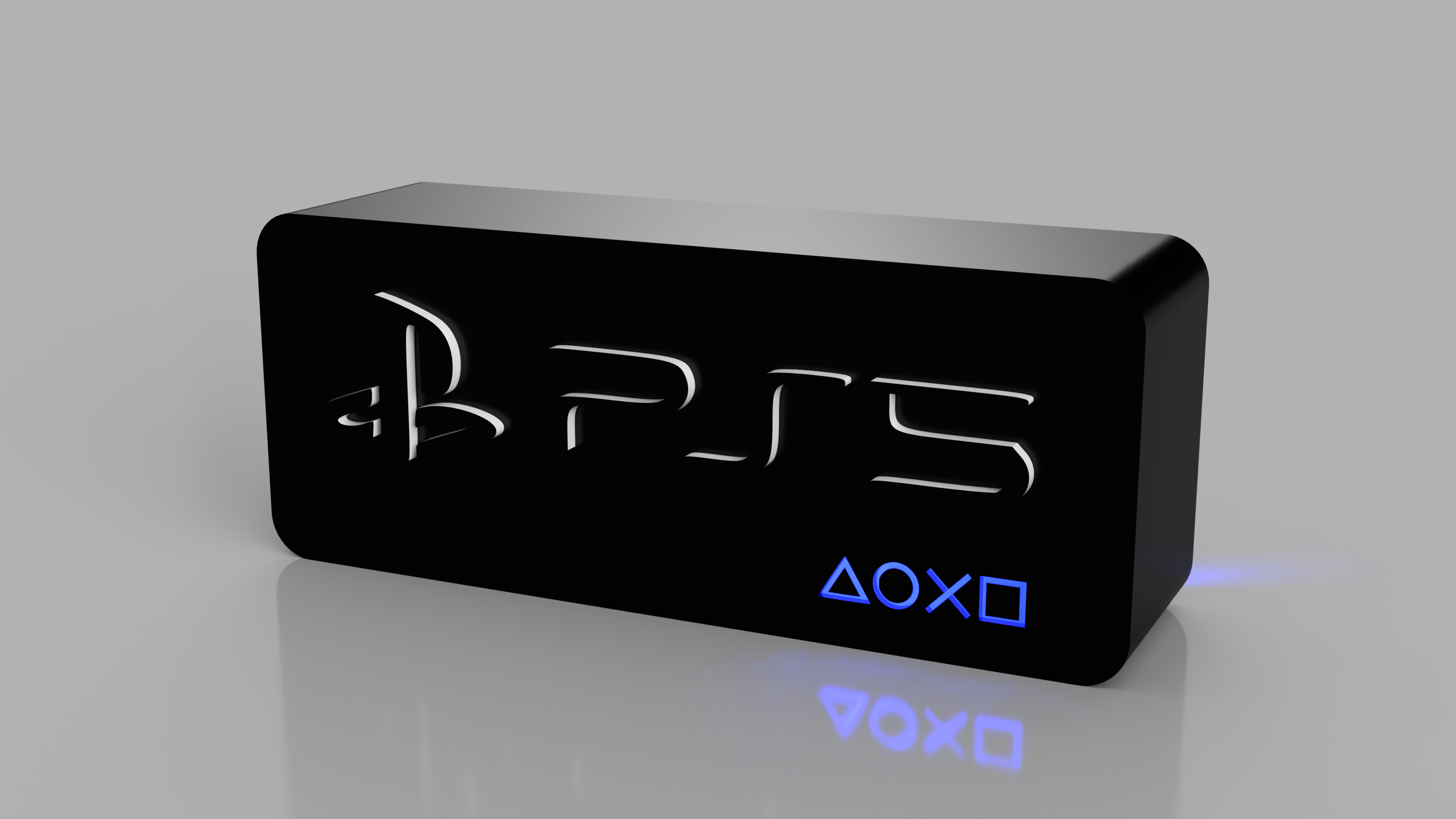 3D file PlayStation5 light・3D printable model to download・Cults
