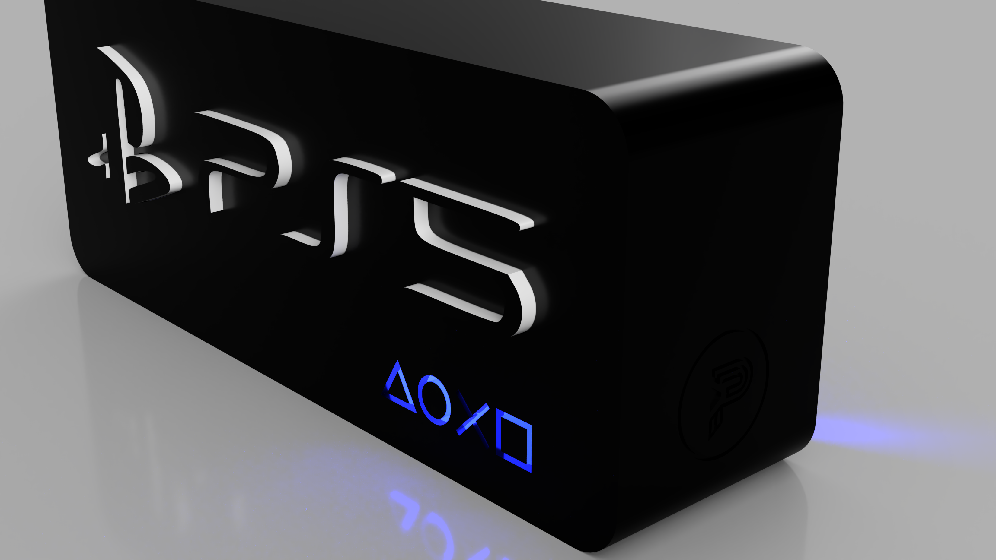 3D file PlayStation5 light・3D printable model to download・Cults