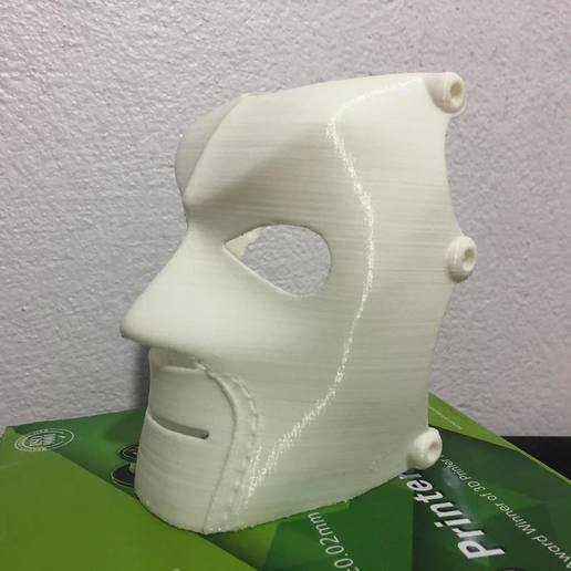 Download STL file WWE kane mask • 3D print template ・ Cults