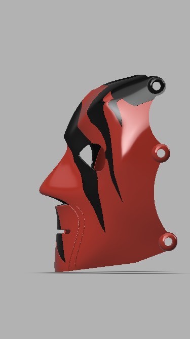 STL file WWE kane mask 🎨・3D printable model to download・Cults