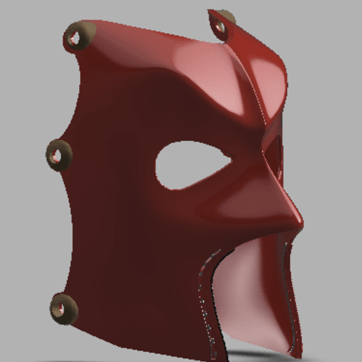Download STL file WWE kane mask • 3D print template ・ Cults