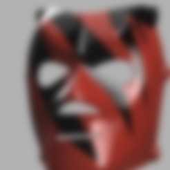 Download STL file WWE kane mask • 3D print template ・ Cults