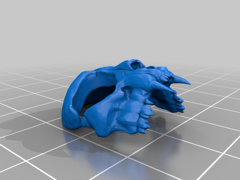 Free STL file Cat Skull Mask 🐱・3D printer model to download・Cults