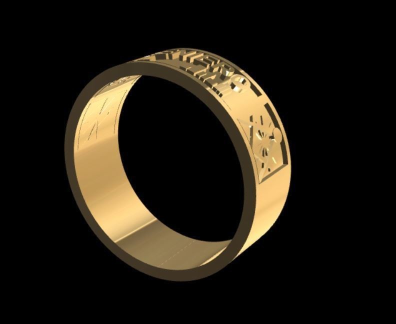 Free OBJ file Ring Engineer・3D printable model to download・Cults