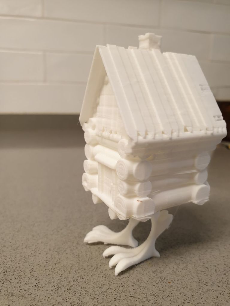 STL file Baba Yaga House・3D printing template to download・Cults