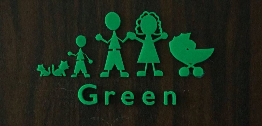 STL file Happy Family Sign Door Figures 👪・3D print design to download・Cults