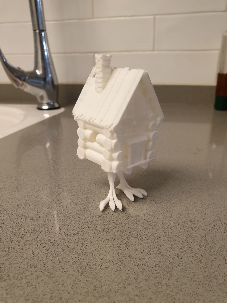STL file Baba Yaga House・3D printing template to download・Cults