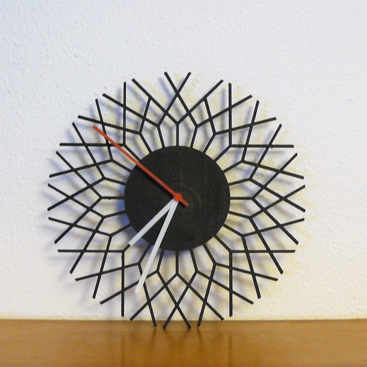 Download 3D printer designs Geometric Clock ・ Cults