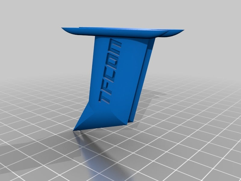 Free STL file 2019 tfcon pin badge 🧷・3D printing template to download・Cults