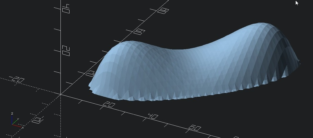 Free 3D file Saddle point function in OpenSCAD・Design to download and ...