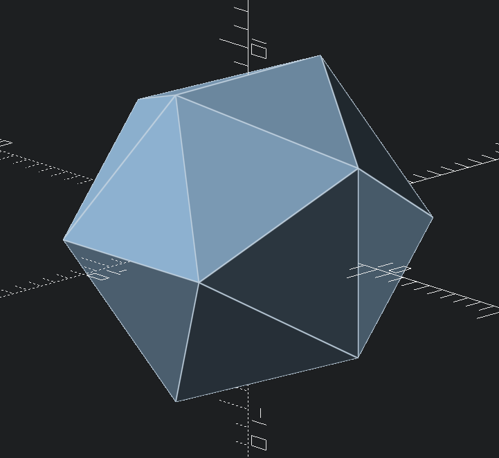 Free 3D file OpenSCAD Icosphere library・3D print design to download・Cults