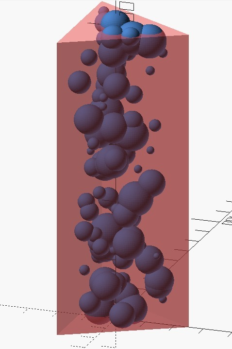 Free 3D file fill a prisma with randomly distributed objects・3D printer model to download・Cults