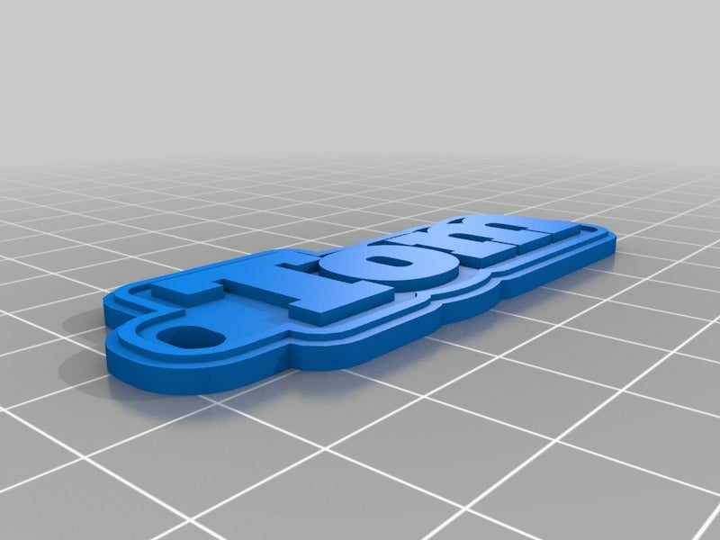 Free STL file Keychain - 3color Tom・3D printer model to download・Cults