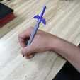 Download STL file Master Sword Pen • 3D printing model ・ Cults