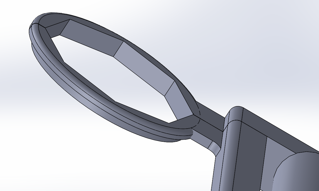 STL file ProOct - Switch Pro Controller Octagonal C-stick Gate Mod・3D ...