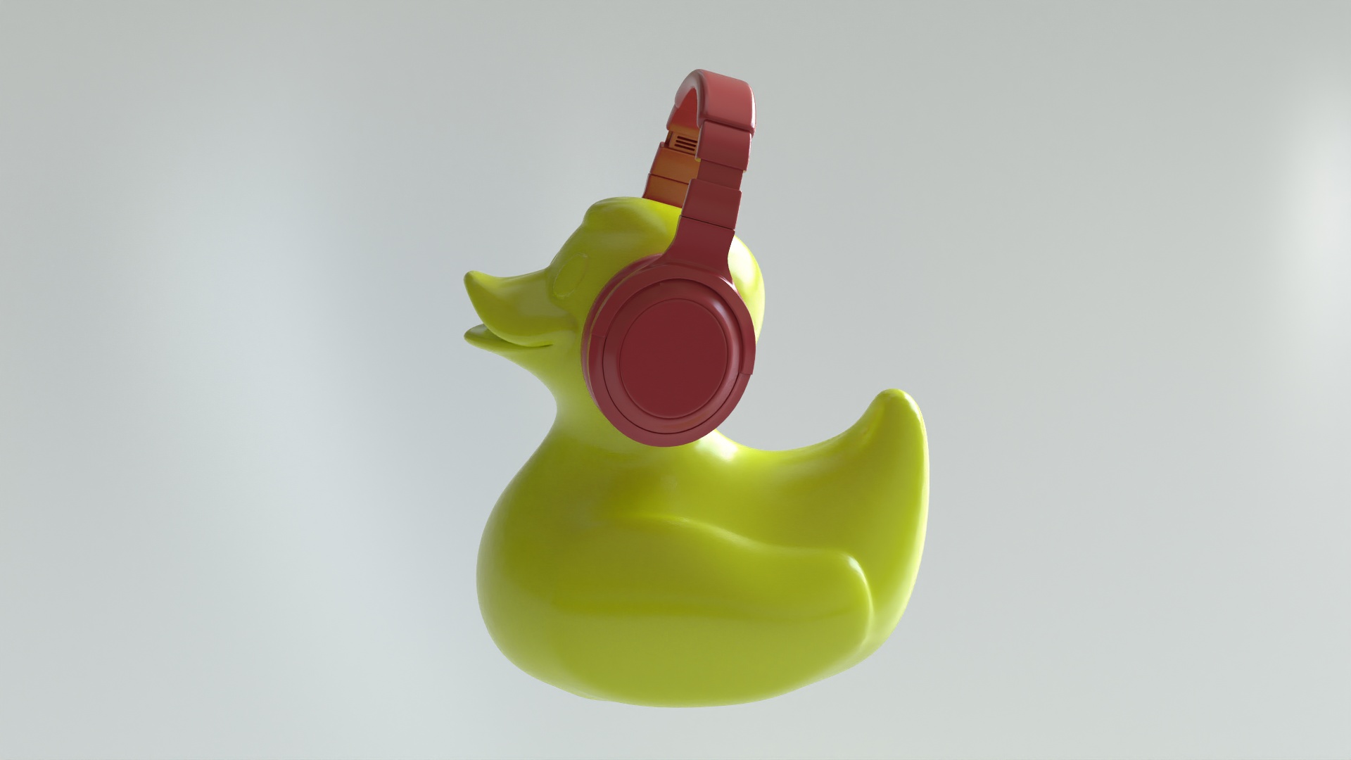 STL file DUCK DJ・3D printing idea to download・Cults